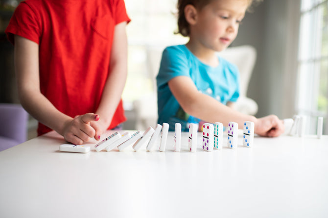 STEM, Sound, and Sensory Fun with D&J Dominos – Domino & Juliette