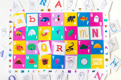 Phonics Placemat for Kids | Alphabet Learning Fun – Domino & Juliette
