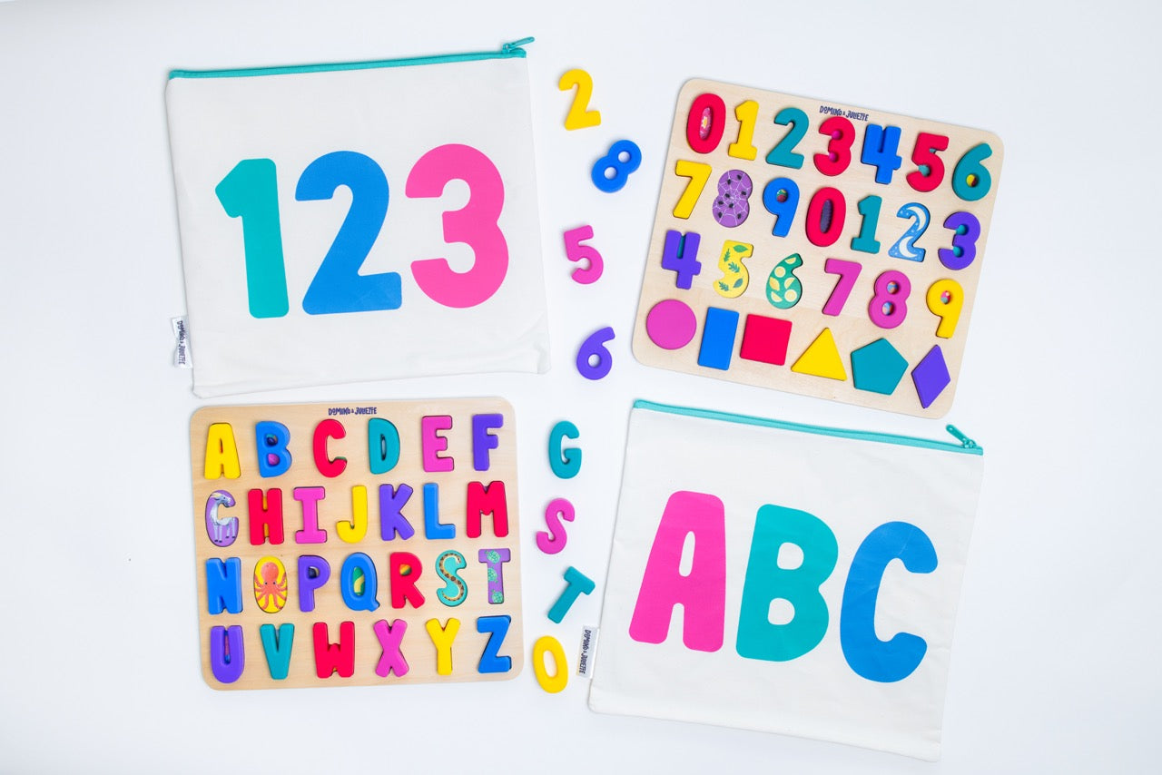 Preschool Learning Bundle for Alphabet, Numbers, Colors & Shapes ...