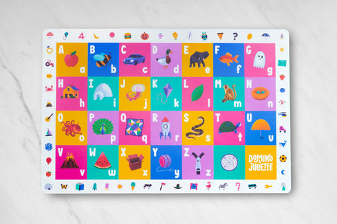 Phonics Placemat for Kids | Alphabet Learning Fun – Domino & Juliette