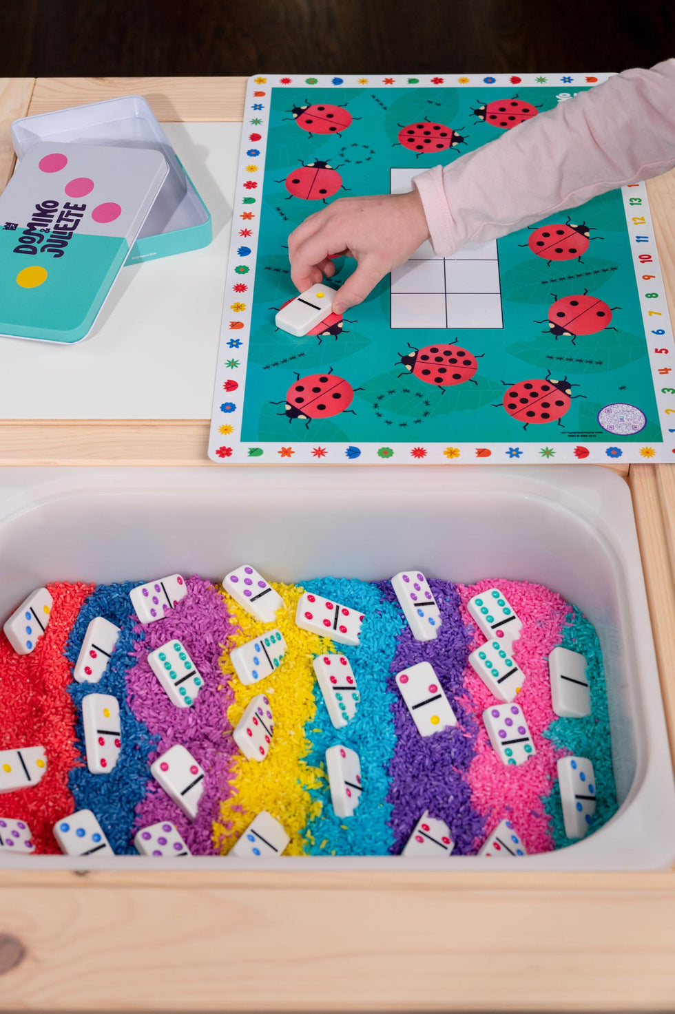 Educational Dominos for Preschool Math & Learning Play – Domino & Juliette